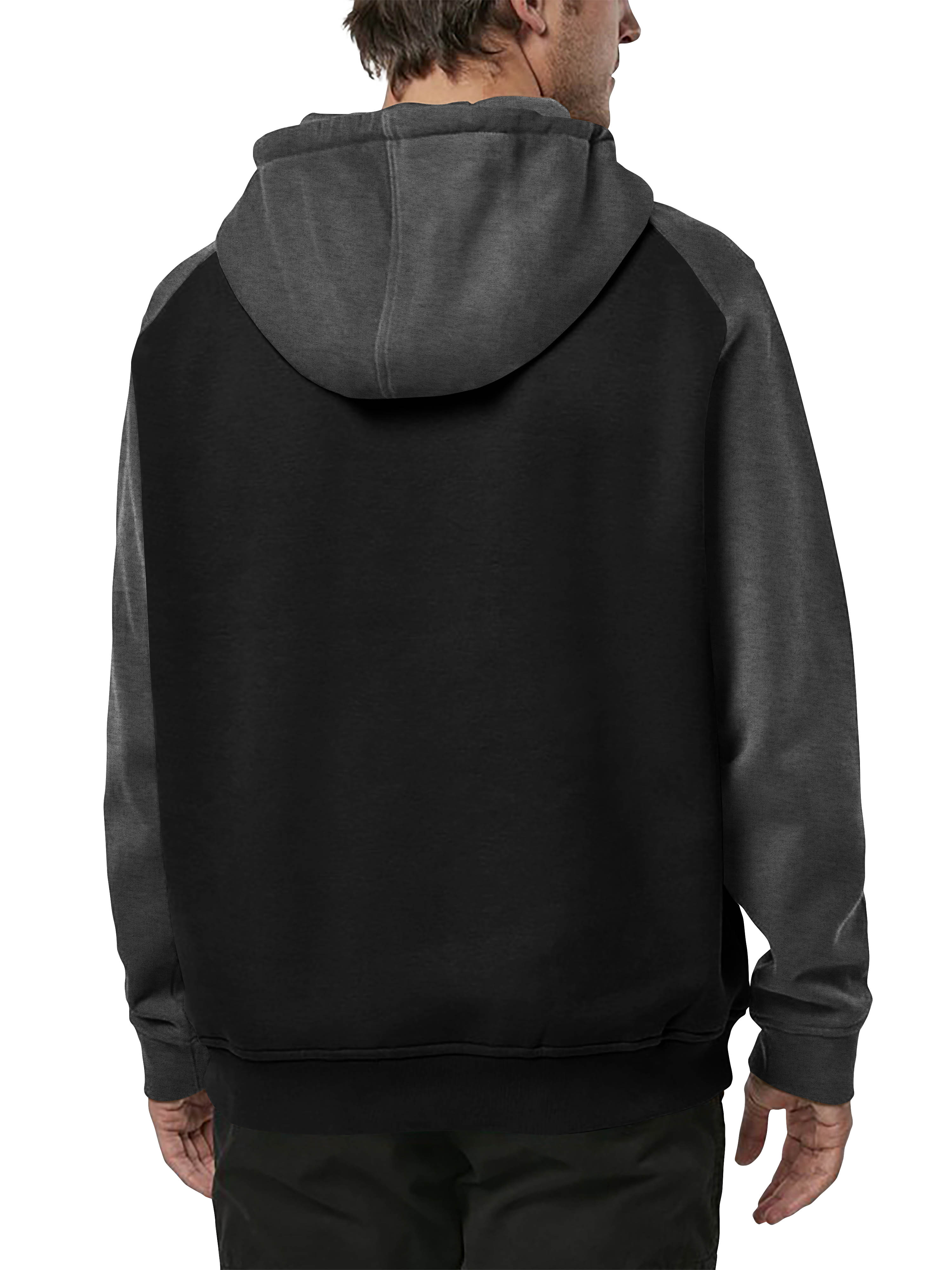 2 TONE PULLOVER HOODIE