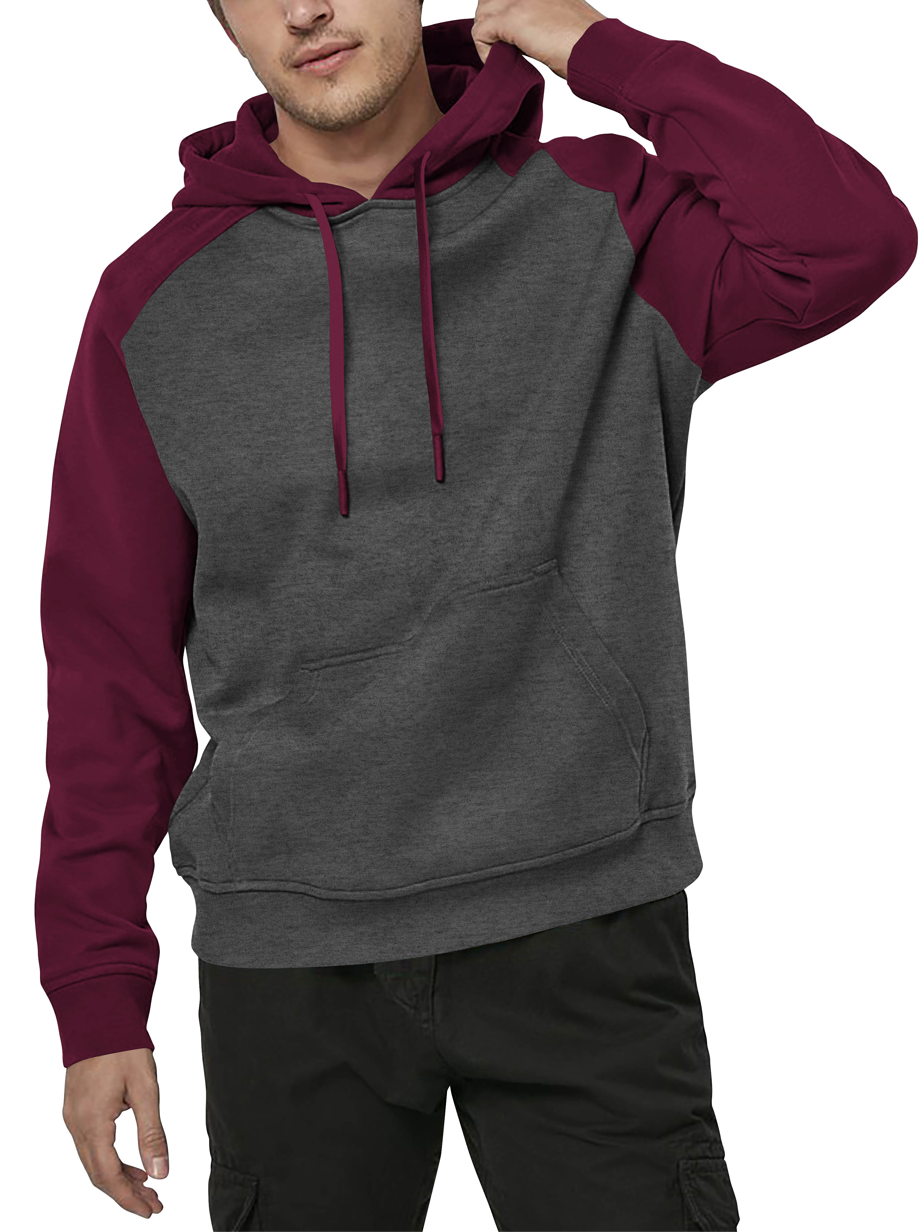 2 TONE PULLOVER HOODIE