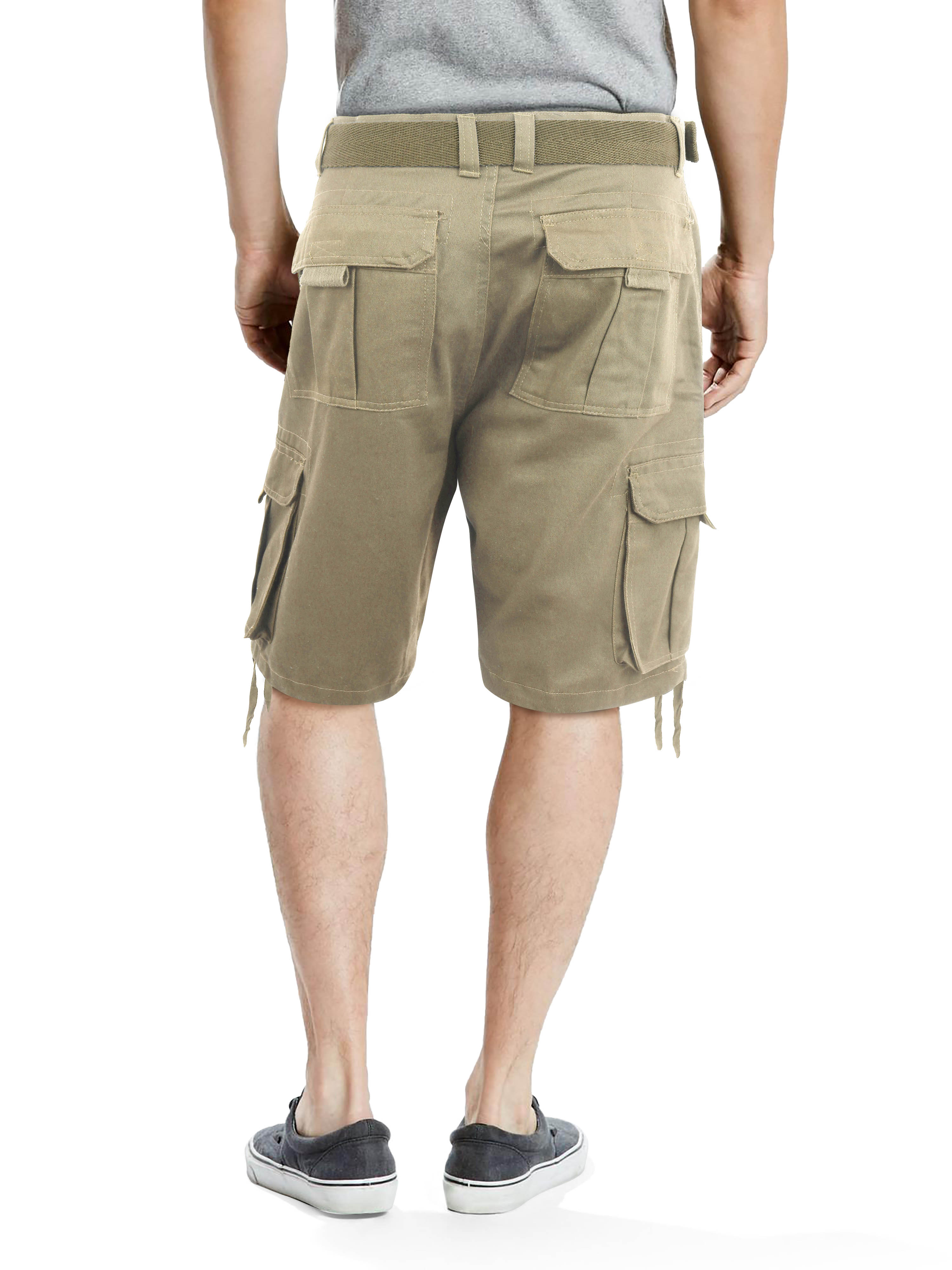 TWILL CARGO SHORT PANTS SOLID